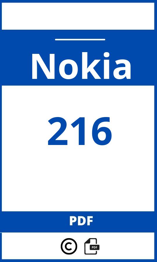 Handleiding Nokia 216 Nederlands Instructieboekje